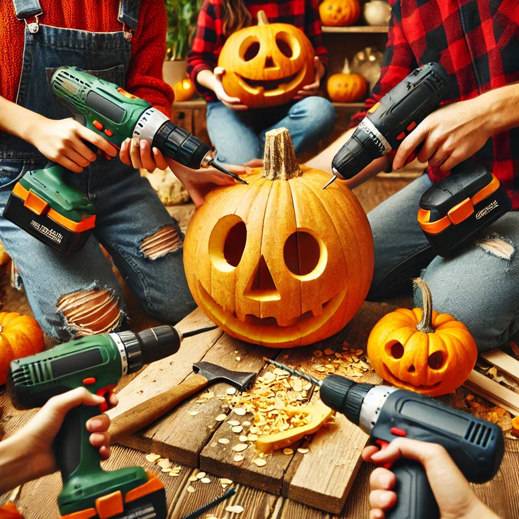 Creating Fun Jack-O-Lanterns with Power Tools! – Shell Lumber and Hardware