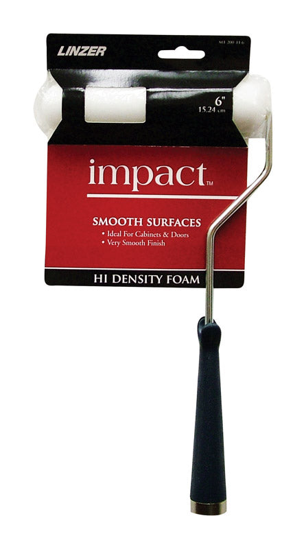 Linzer Impact Mini Roller and Frame Threaded End 11 in. L x 6 in. W – Shell Lumber and Hardware