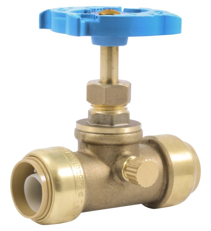 SharkBite 24635LF Stop Valve, 3/4 in Connection, PTC, 200 psi Pressure – Shell Lumber and Hardware