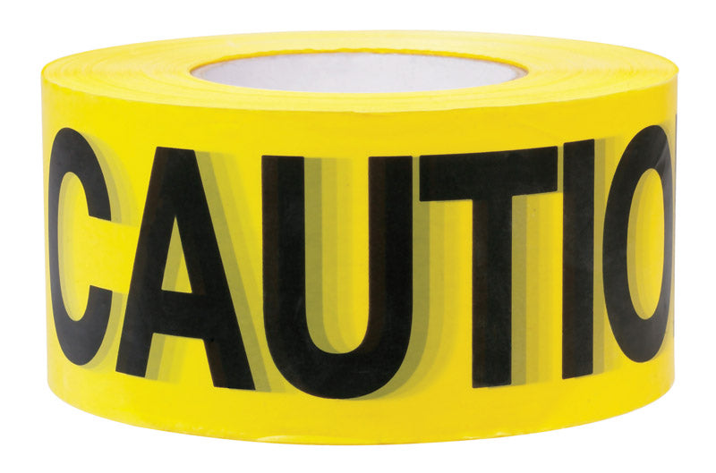 C.H. Hanson 1000 ft. L x 3 in. W Barricade Tape Caution – Shell Lumber and Hardware