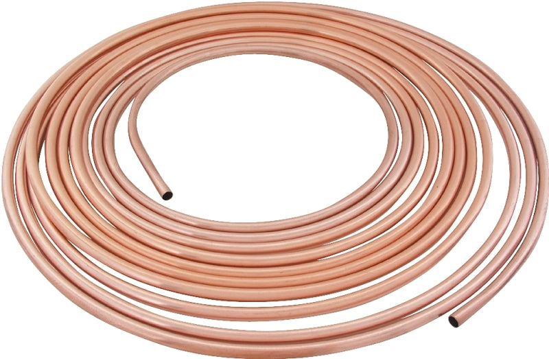 Streamline 1/2X60L Copper Tubing, 1/2 in, 60 ft L, Soft, Type L, Coil – Shell Lumber and Hardware