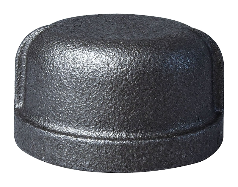 ProSource B300 40 Pipe Cap, 1-1/2 in, Threaded, Malleable Iron, 40 Sch – Shell Lumber and Hardware