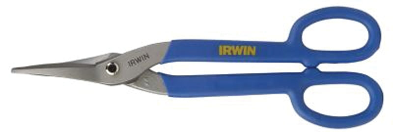 Irwin 23012 Tinner Snip, 12-3/4 in OAL, 2-3/4 in L Cut, Curved, Straig – Shell Lumber and Hardware