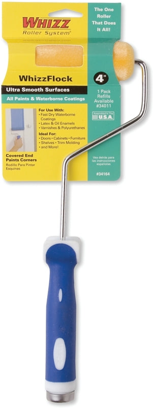 Whizz 34164 Mini Roller, Flock Roller, Soft Touch Handle, 4 in L Rolle – Shell Lumber and Hardware