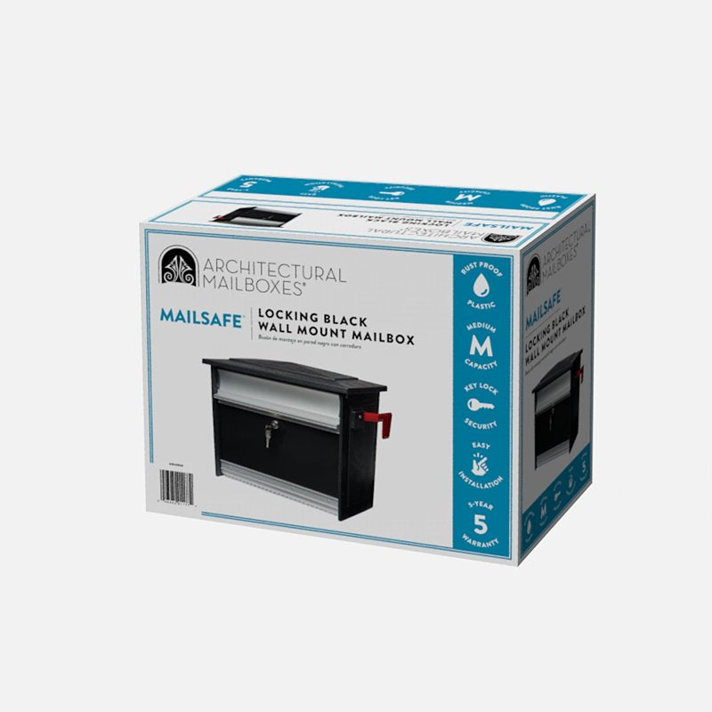 Gibraltar Mailboxes Mailsafe MSK00000 Mailbox, 840 cu-in Capacity, Alu – Shell Lumber and Hardware