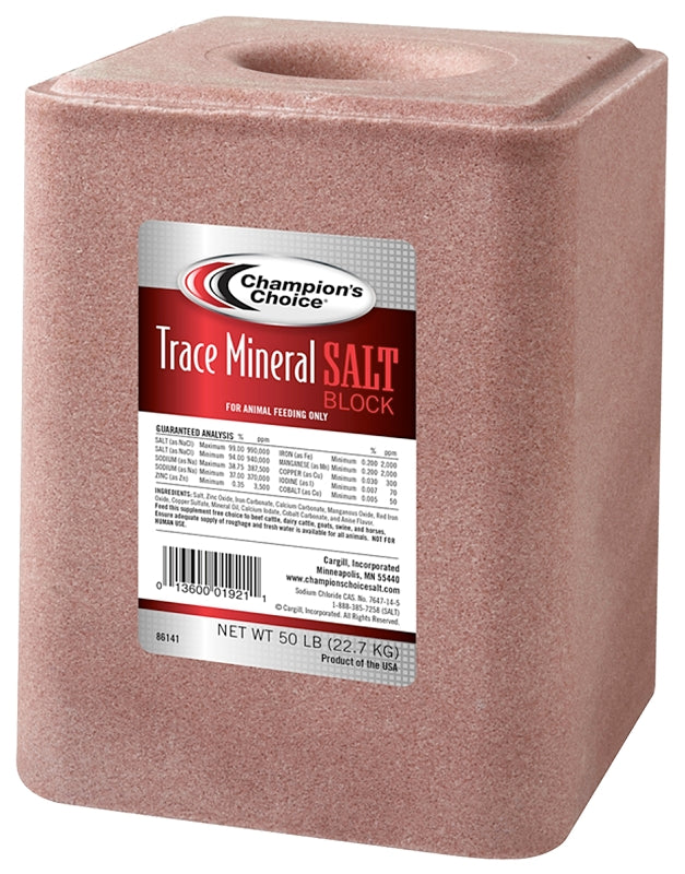 Cargill 100012624 Trace Mineral Salt, 50 lb – Shell Lumber and Hardware
