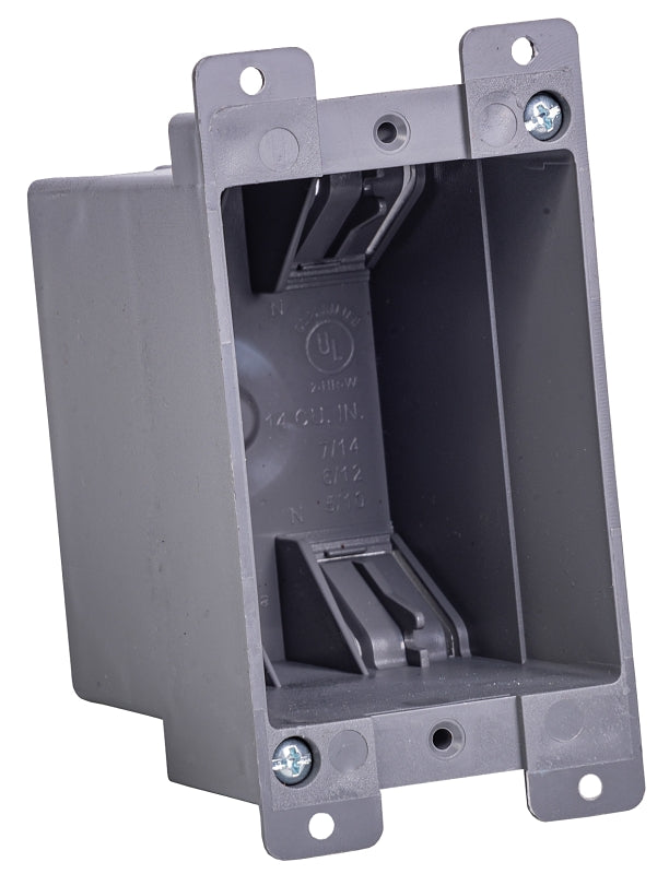 Gardner Bender BOX-RS14 Switch/Outlet Box, Standard Outlet, 1-Gang, 4 ...