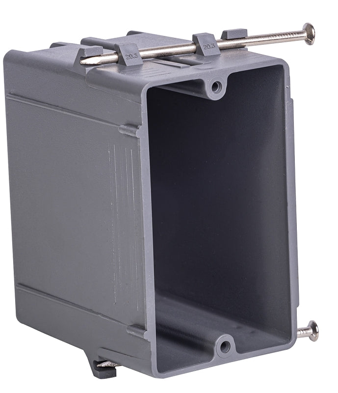 Gardner Bender BOX-NS20 Switch/Outlet Box, 20 cu-in, Standard Outlet ...