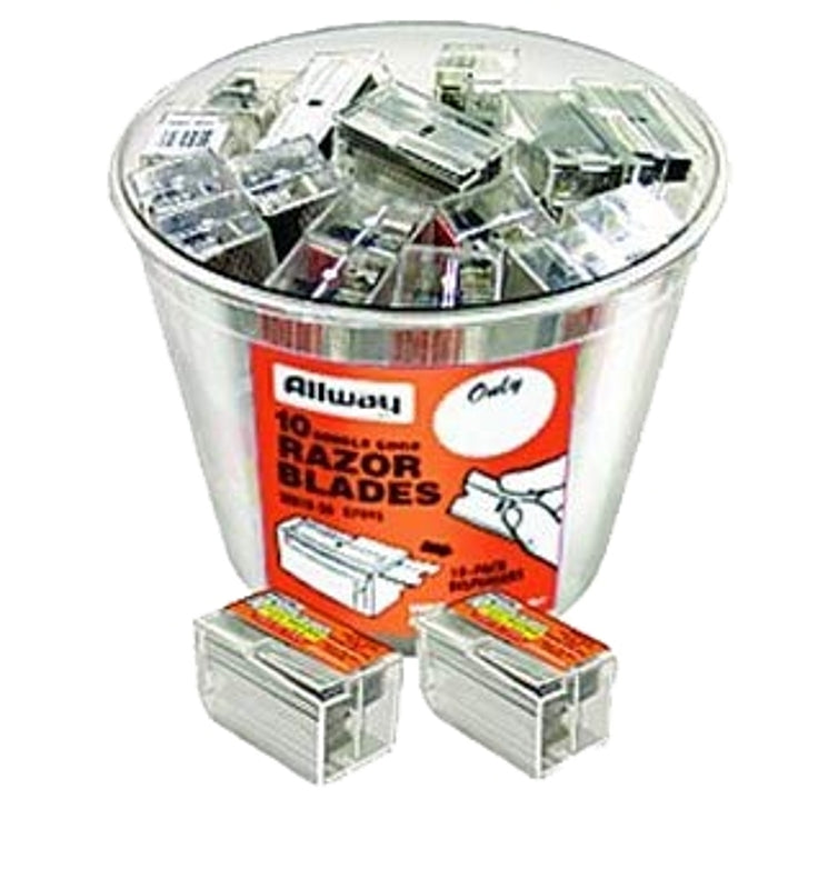 ALLWAY SEB100/5 Blade, Razor, 1-Edge Blade, Pack of 100 – Shell Lumber ...