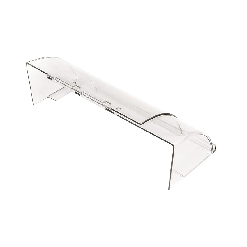 Dundas Jafine ADSPZW Air Deflector, 14 in L, 7 to 14 in W, Plastic, Cl ...