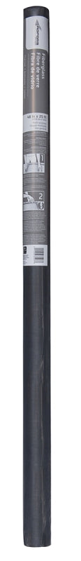 Adfors 33205 Insect Screen, 25 ft L, 36 in W, Fiberglass, Charcoal ...