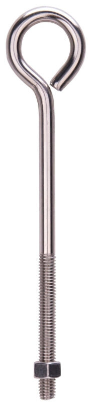 ProSource LR300 Eye Bolt, 9.5 mm Thread, Machine Thread, 3 in L Thread ...