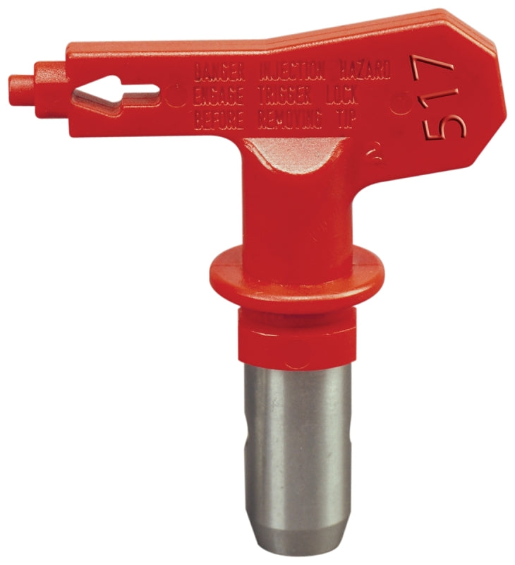 Titan 662-411 Paint Sprayer Tip, 8 to 10 in W Fan, Red, 0.011 in Tip ...
