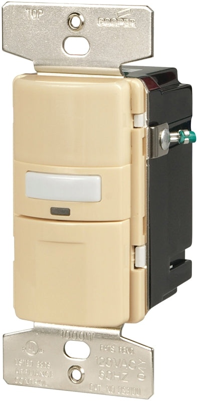 Eaton Wiring Devices OS310U-V-K Motion Sensor Switch with Nightlight a ...