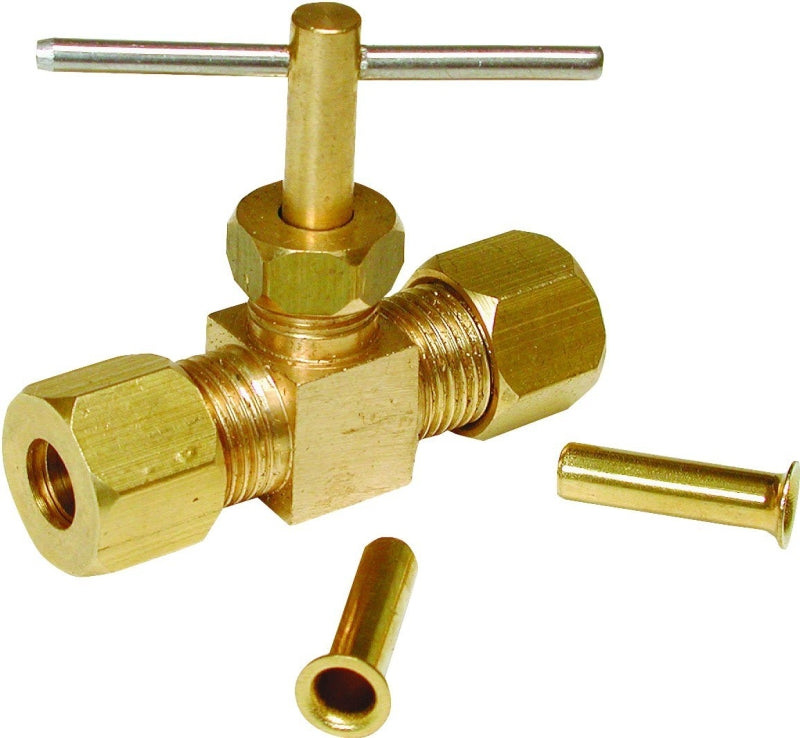 Dial 9406 Compression Needle Valve, Straight, Brass, For: Evaporative ...
