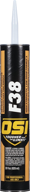 OSI F38 1498717 Drywall Panel Adhesive, Tan, 28 fl-oz Cartridge – Shell ...