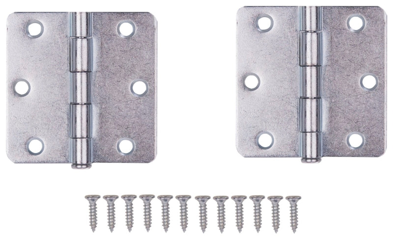 ProSource LR-110-PS Door Hinge, Steel, Zinc, Loose Pin, 180 deg Range ...