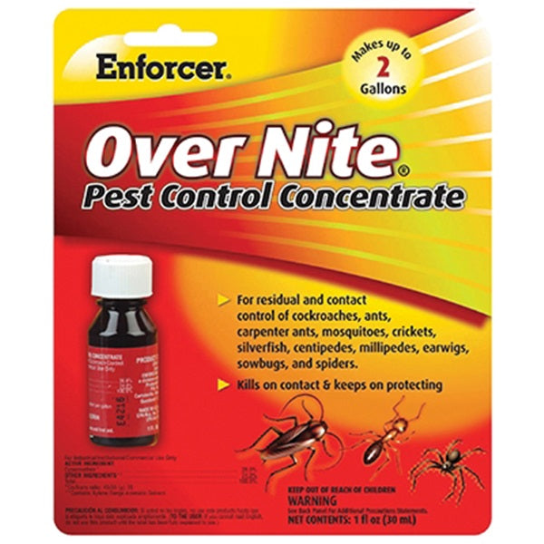 Enforcer Over Nite Pest Control Concentrate Insect Killer For Roaches ...