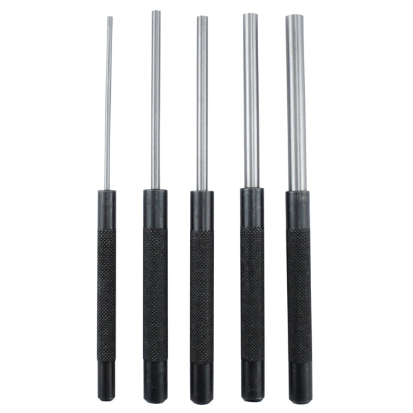 General SPC76 Pin Punch Set, 5-Piece, Steel – Shell Lumber and Hardware