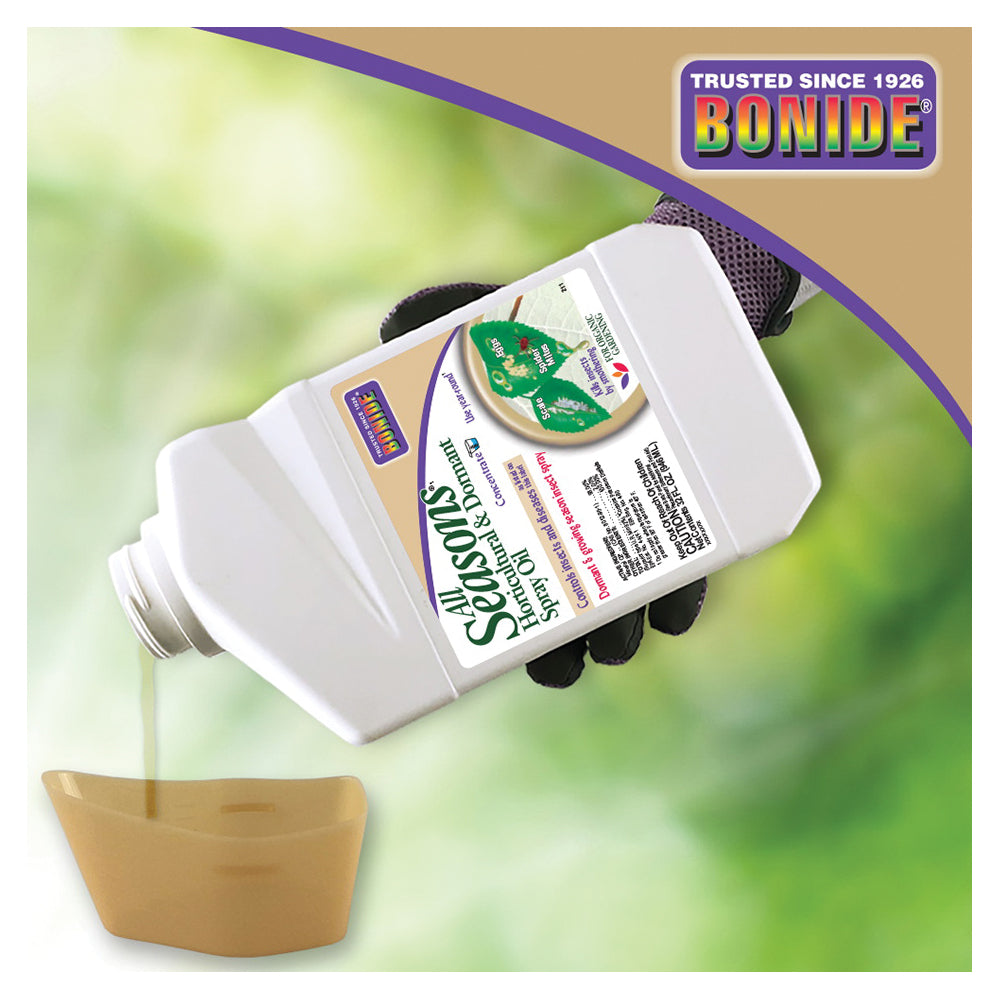 Bonide All Seasons Horticultural Spray Oil Organic Insect Killer For I ...