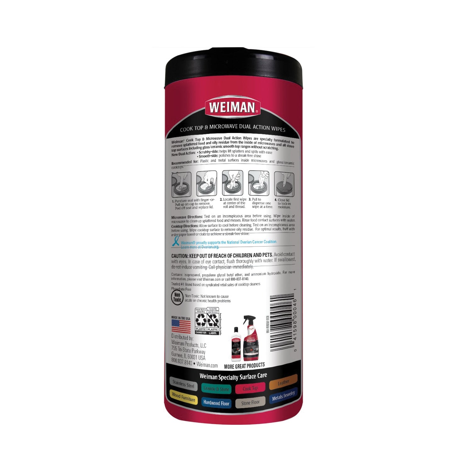 Weiman 30 pk Cooktop Wipes – Shell Lumber and Hardware