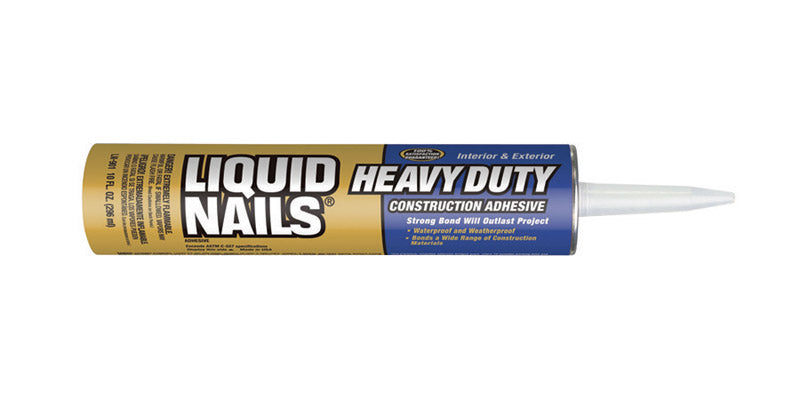 Liquid Nails Heavy Duty Construction Adhesive 10 oz. – Shell Lumber and ...