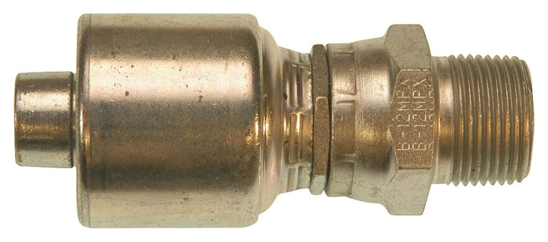 Gates MegaCrimp G25105-1212 Hose Coupling, 3/4 x 3/4 in Dia, 4.01 in ...