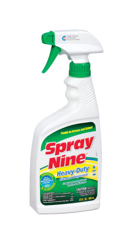 Spray Nine 22 oz. Unscented Scent Multi-Purpose Cleaner & Disinfectant ...