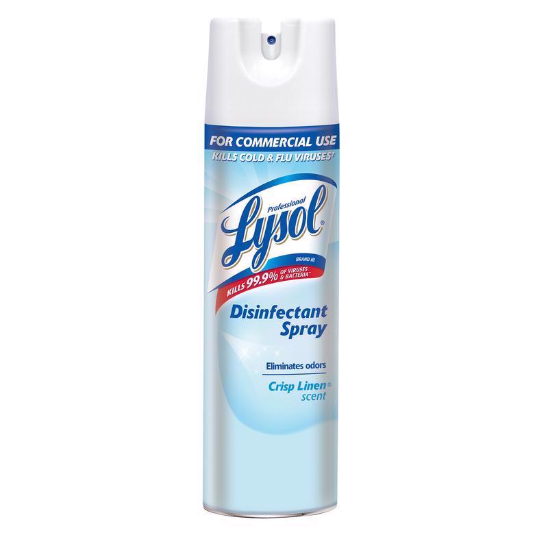 Lysol Crisp Linen Scent Disinfectant Spray 19 oz. – Shell Lumber and ...