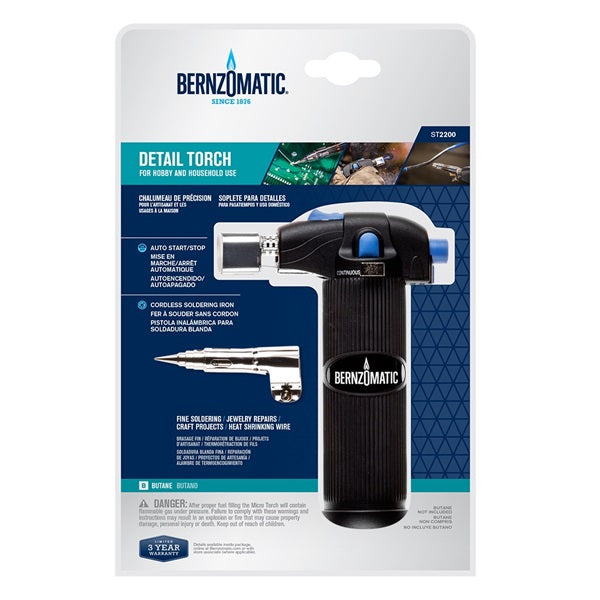 Bernzomatic Butane Micro Torch Kit – Shell Lumber and Hardware