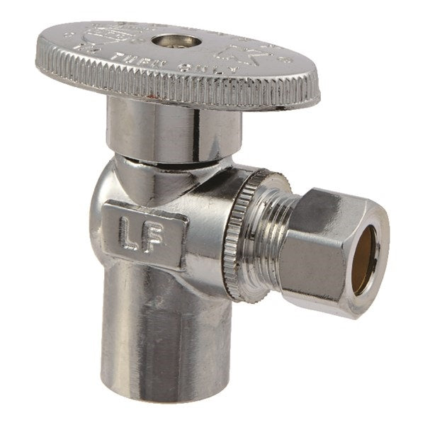 Ace 1/2 in. Dia. x 3/8 in. Dia. Brass Shut-Off Valve – Shell Lumber and ...