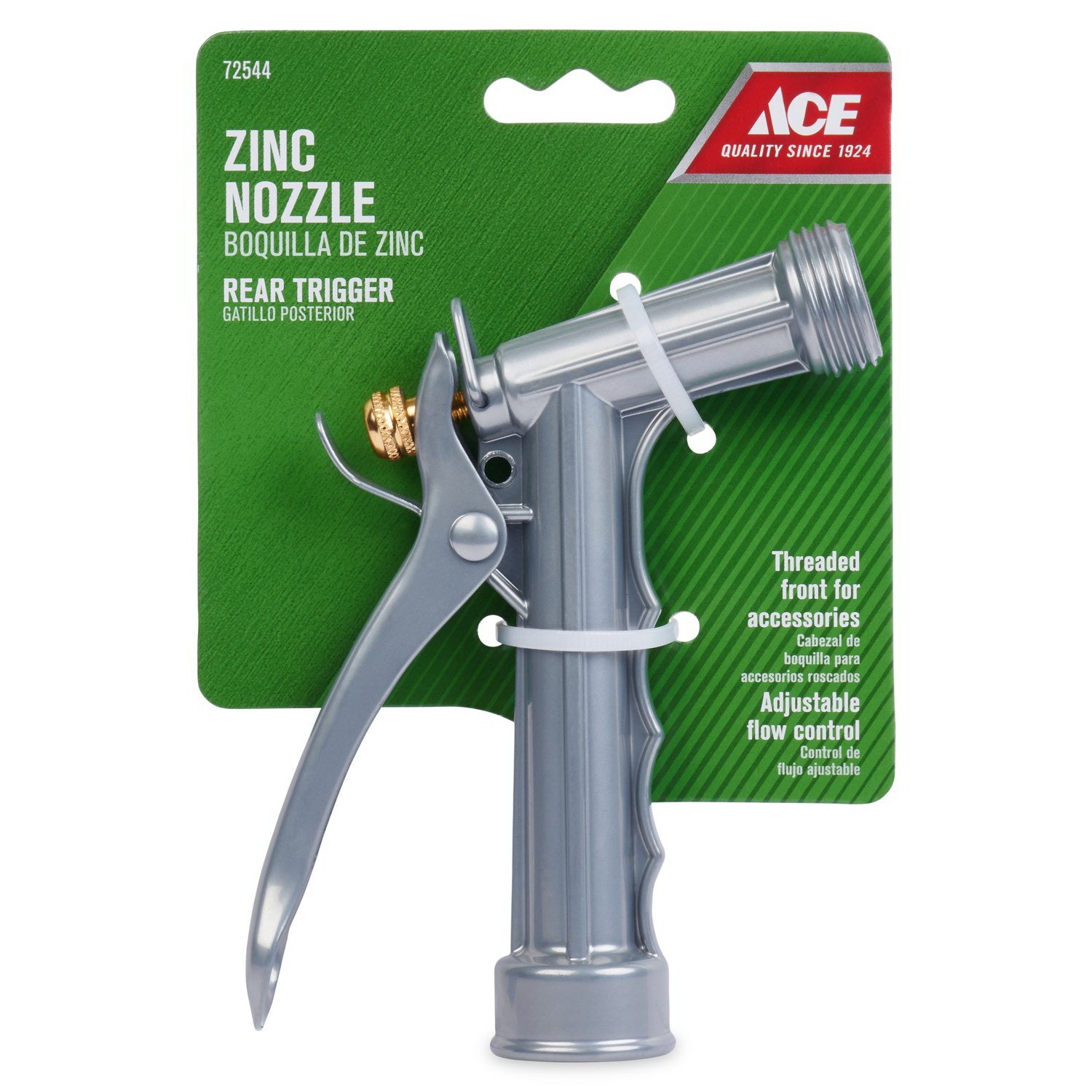 Ace Adjustable Hose Nozzle Die-Cast Zinc – Shell Lumber and Hardware