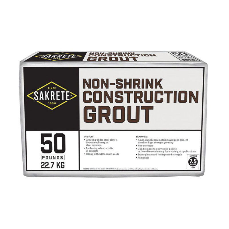C-1107 CONSTRUCTION GROUT, GREY – Shell Lumber and Hardware