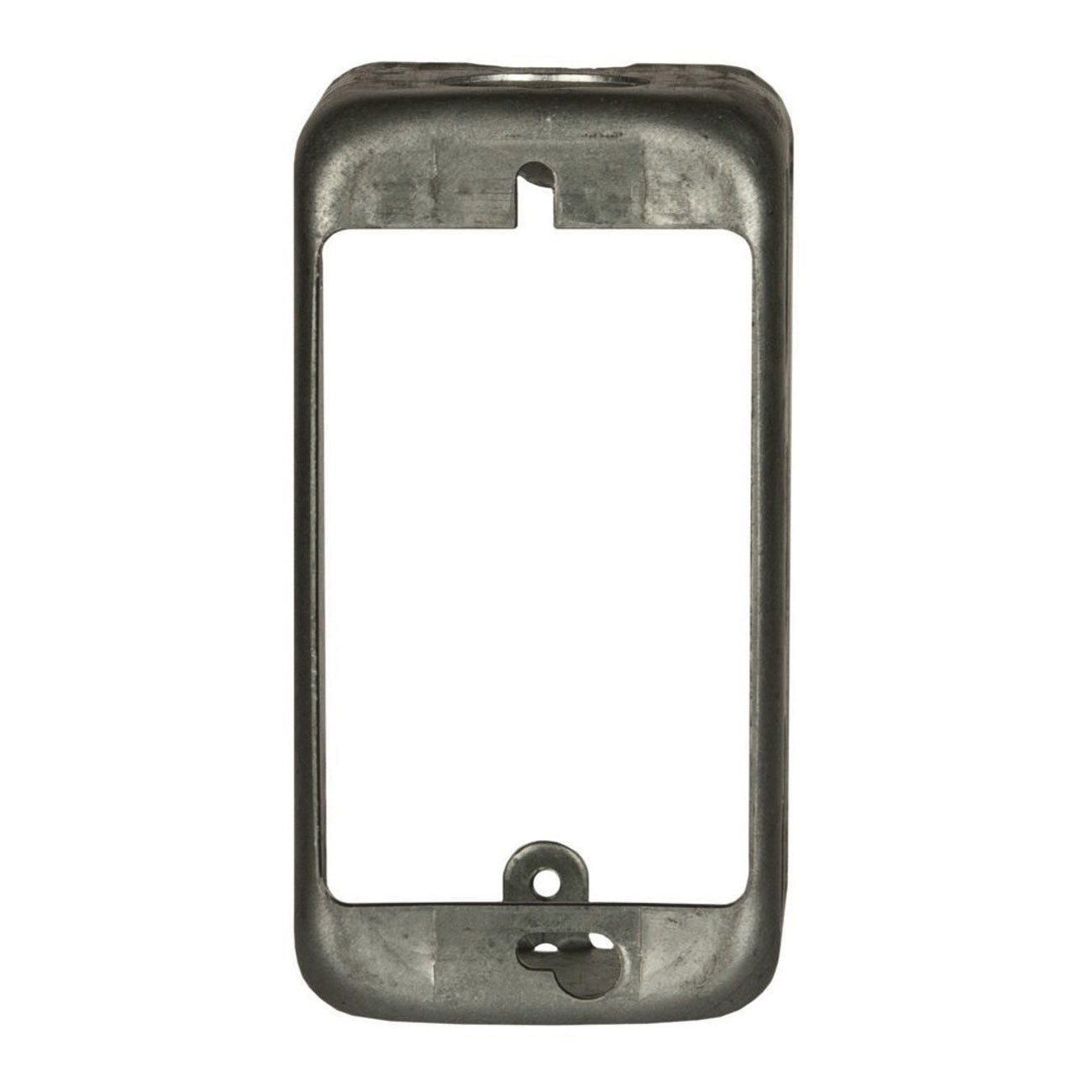 Raco 3-7/8 in. H Rectangle 1 Gang Box Extension 1/2 in. Black Steel ...