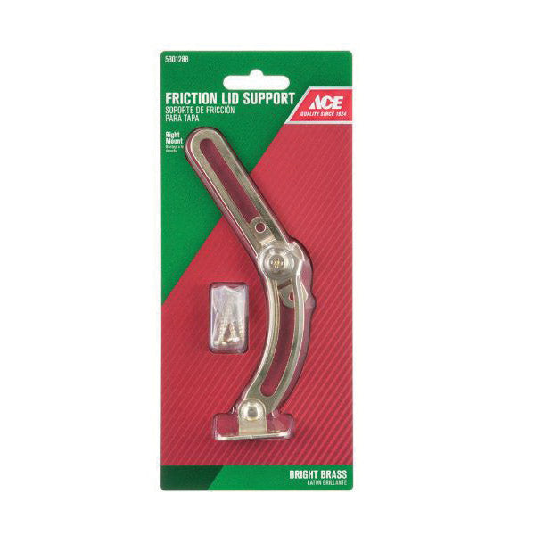Ace 1 Bright Friction Lid Support – Shell Lumber and Hardware