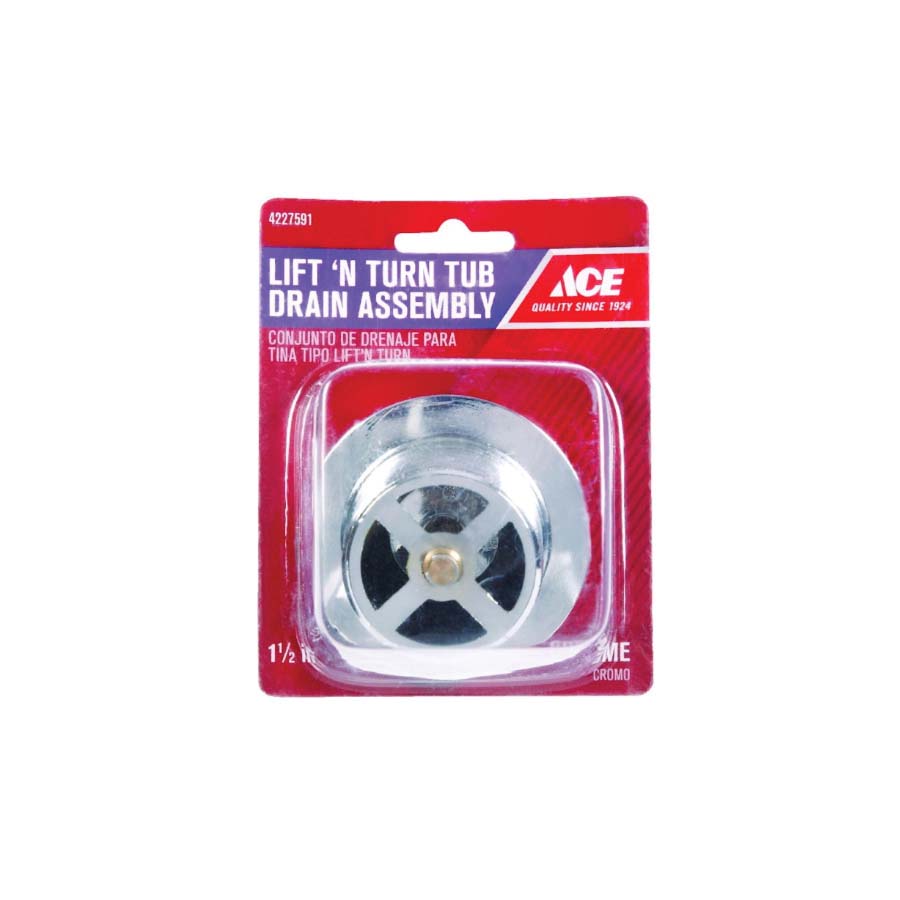 Ace 1-1/2 in. Chrome Round Drain Assembly – Shell Lumber and Hardware