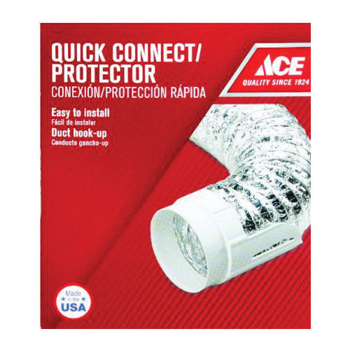 Ace 4 in. Aluminum Duct Protector – Shell Lumber and Hardware
