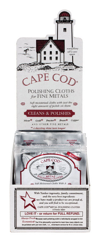 Cape Cod 2 pk Metal Polish Cloth – Shell Lumber and Hardware