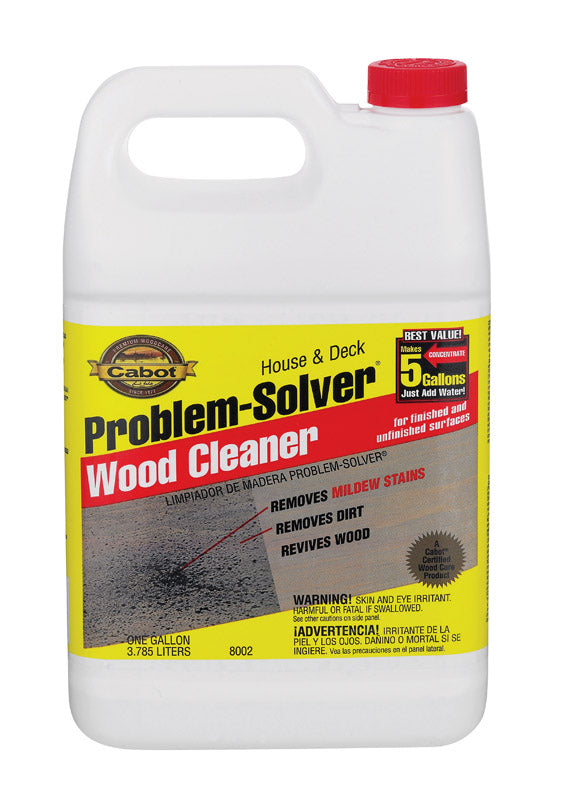 Cabot Problem Solver Deck Cleaner 1 gal. – Shell Lumber and Hardware