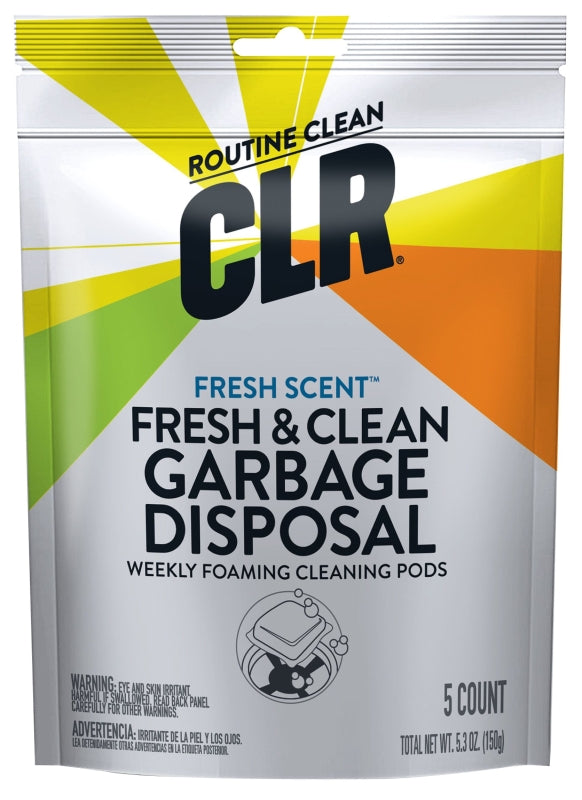 CLR GDC-6 Garbage Disposal Cleaner, Pouch, Powder, Peach – Shell Lumber ...