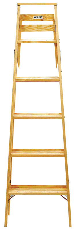 Babcock 4 ft. Wood Step Ladder 200 lb. Type III – Shell Lumber and Hardware