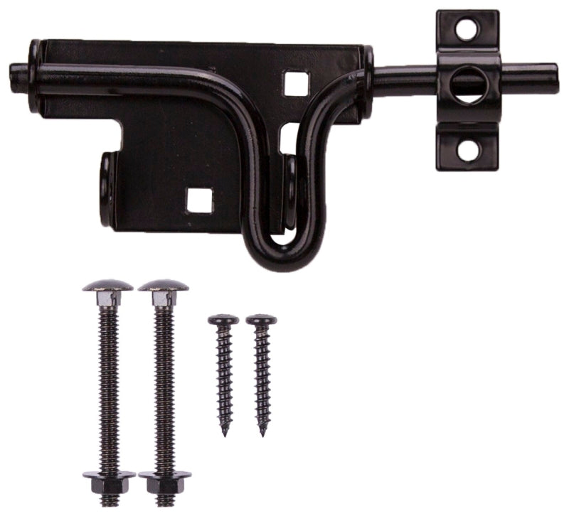 ProSource 33189PKS-PS Bolt Latch, 1-1/8 in Bolt Head, 6-1/2 in L Bolt ...