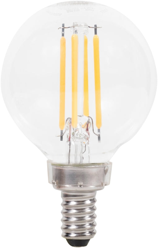 Sylvania 40784 Decorative Natural LED Bulb, G16.5 Lamp, 40 W Equivalen ...
