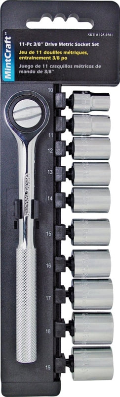 Vulcan 13PC-3M Socket Set, Chrome Vanadium Steel, Chrome – Shell Lumber ...