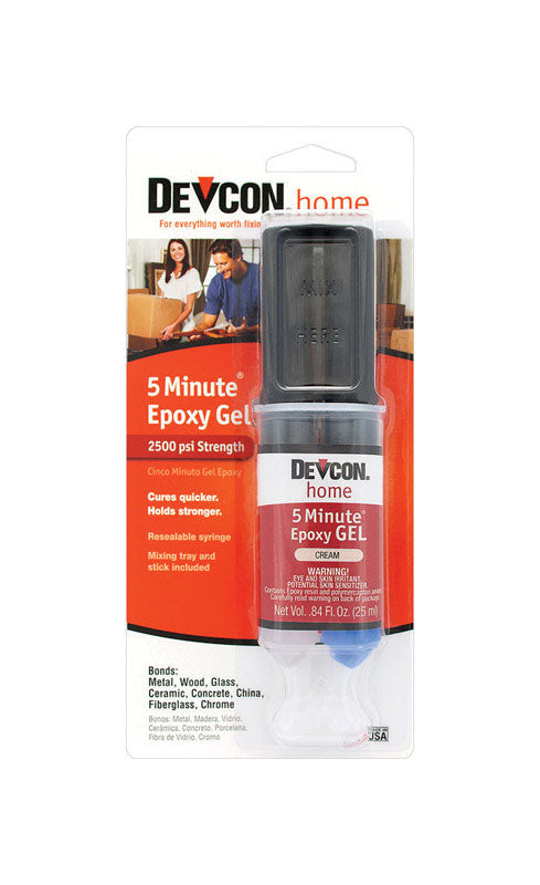 Devcon Home 5 Minute Epoxy Gel .84 oz. – Shell Lumber and Hardware ...