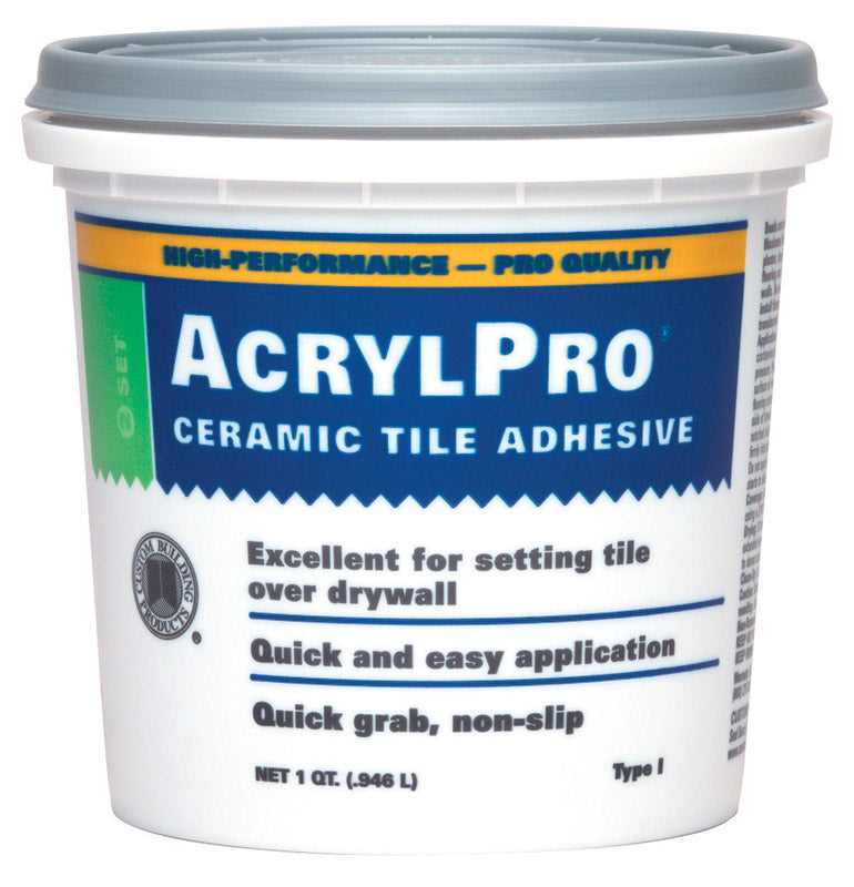 Acrylpro Ceramic Tile Adhesive 1 qt. – Shell Lumber and Hardware