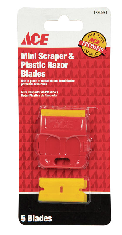 Ace Double Edge Plastic Scraper – Shell Lumber and Hardware