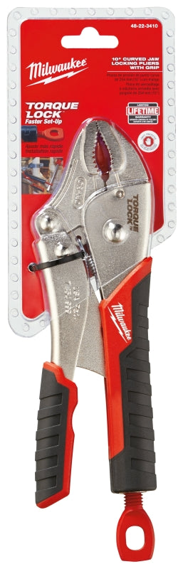 Milwaukee Torque Lock 48-22-3410 Locking Plier, 10 in OAL, 2 in Jaw Op ...