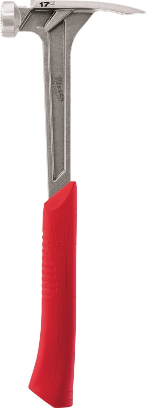 Milwaukee 48-22-9016 Hammer, 17 oz Head, Straight Claw Head, 16-1/8 in ...