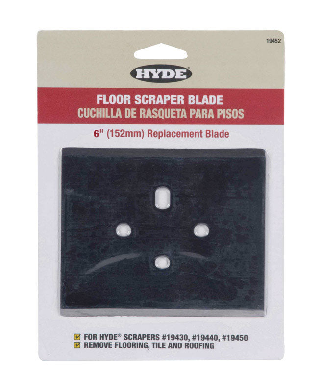 Hyde 6 in. W Floor Scraper Carbon Steel Scraper Blade – Shell Lumber ...